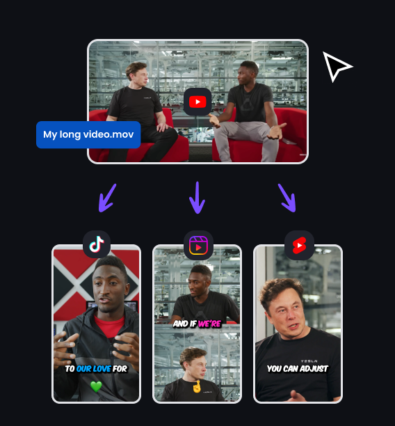 Create Shorts From YouTube Video - Free AI Tool - OpusClip